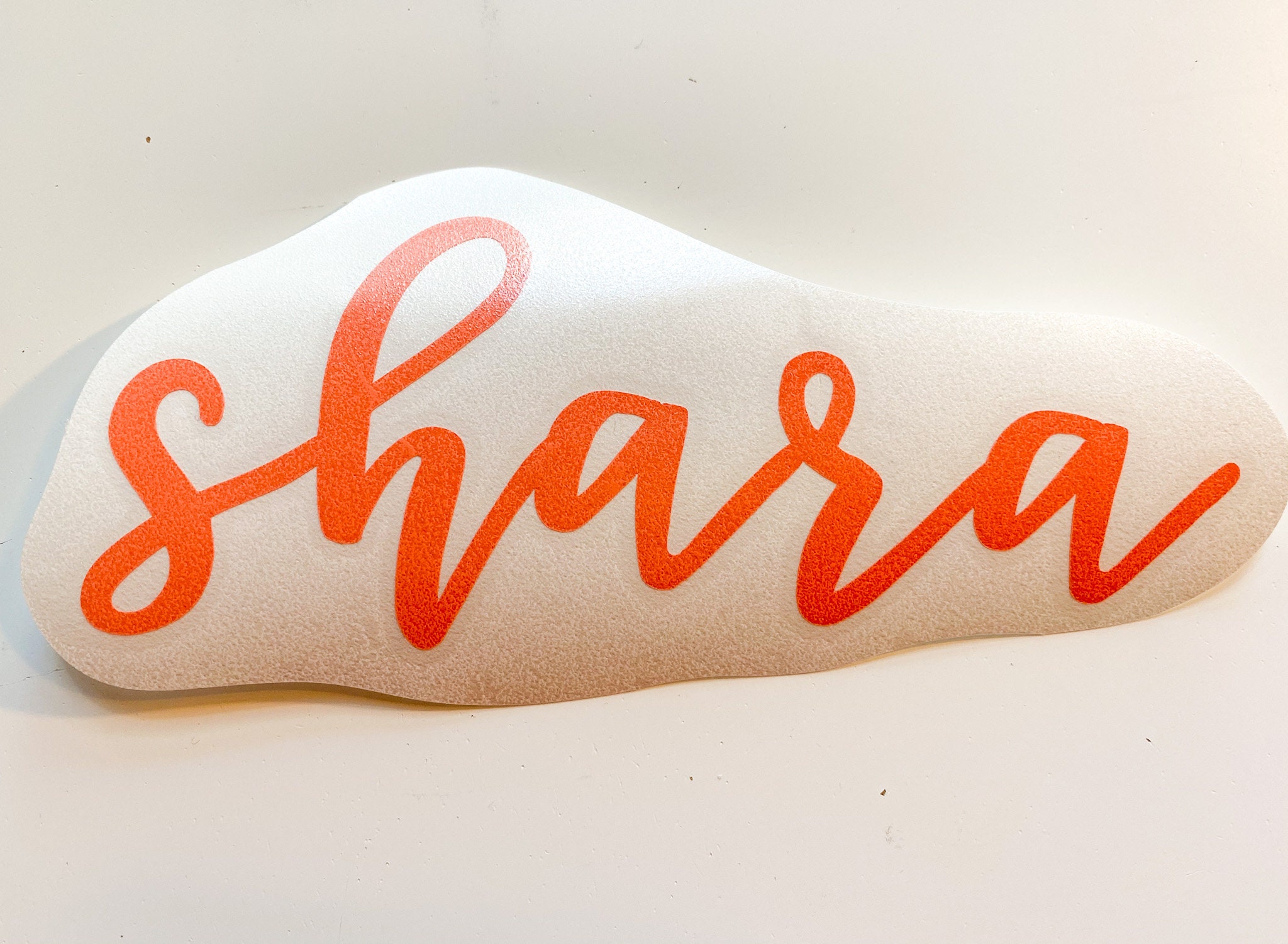 Allison Font // Custom Name Vinyl Decal // Vinyl Stickers // - Etsy