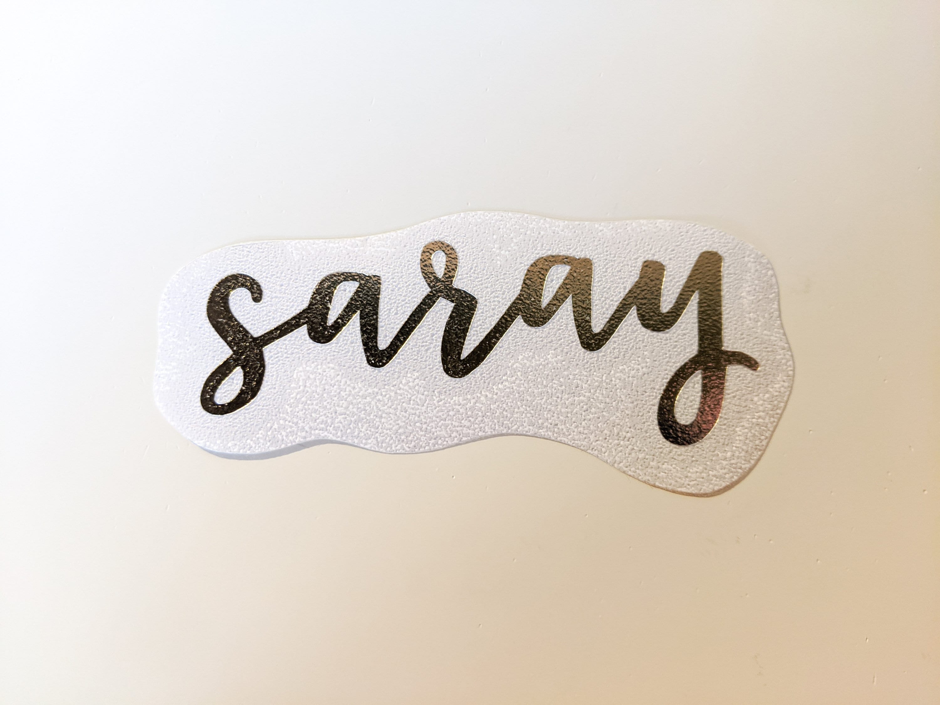 Allison Font // Custom Name Vinyl Decal // Vinyl Stickers // - Etsy