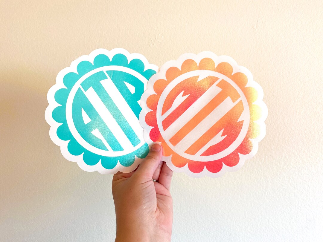 Summer Camp Trunk Monogram Decal // Footlocker Monogram // Camp Trunk ...