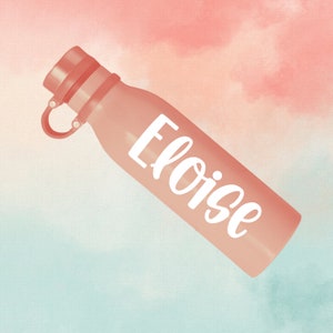 Kendra Font // Custom Name Vinyl Decal // Vinyl Stickers // Holographic ...