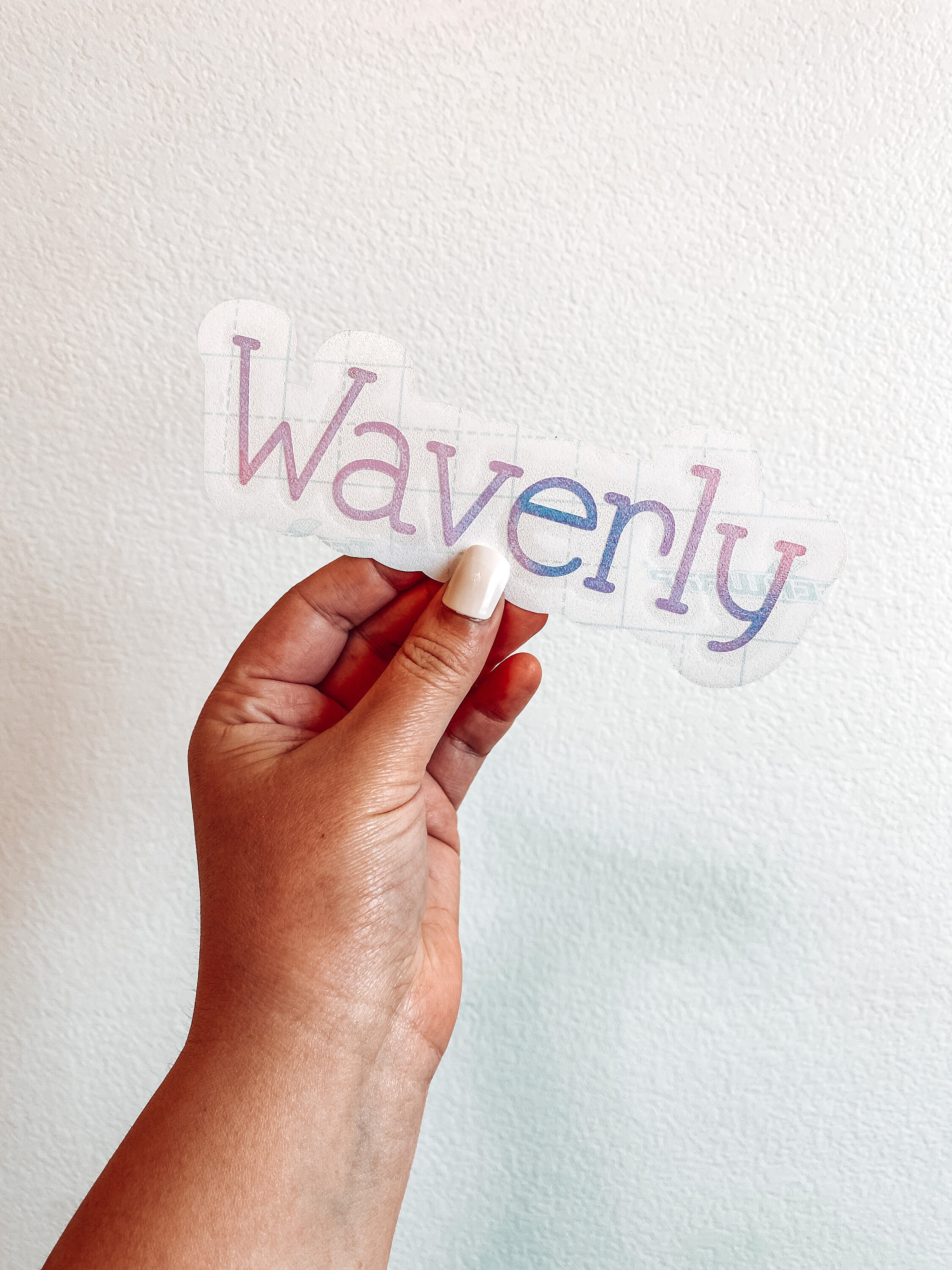 Reagan Font // Custom Name Vinyl Decal // Vinyl Stickers // - Etsy