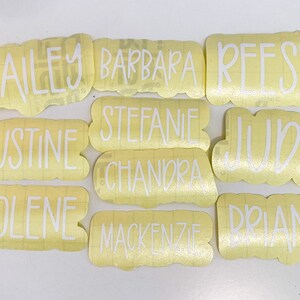 SEBASTIAN Font // Custom Vinyl Name Decal // Vinyl Stickers ...