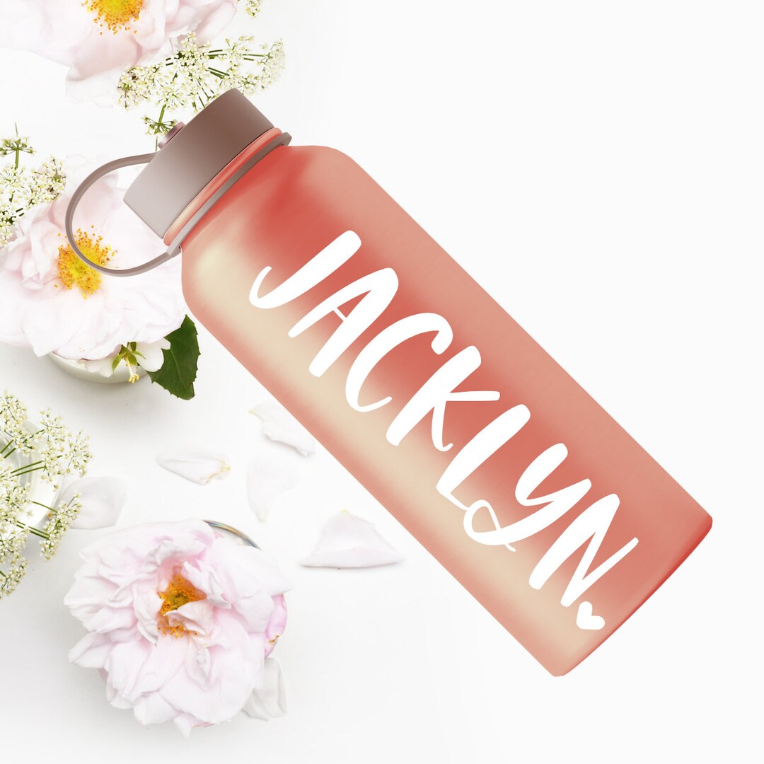 Jacklyn Font // Custom Name Vinyl Decal // Vinyl Stickers // - Etsy