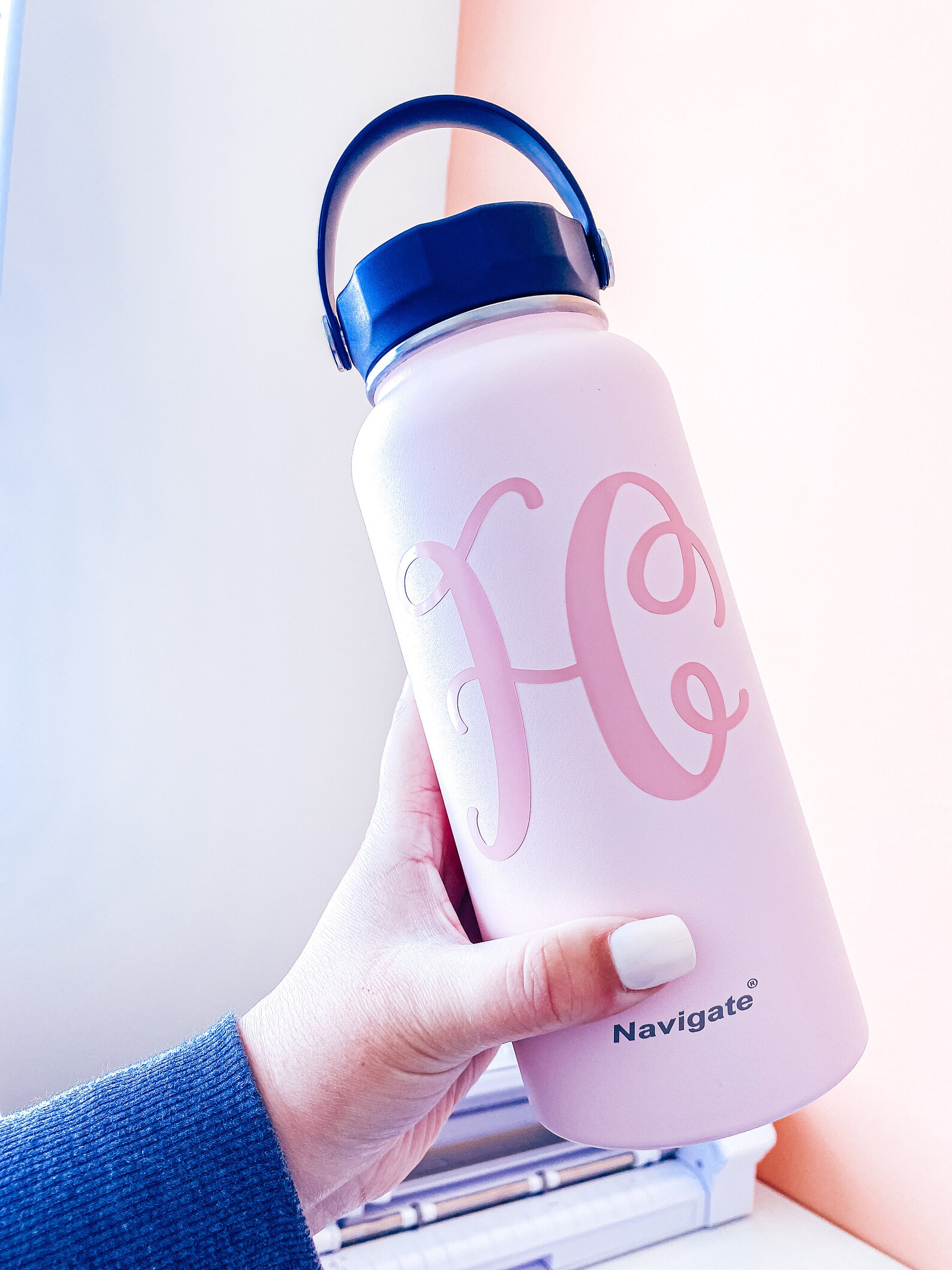 Kayla Monogram // Custom Letter Vinyl Decal // Vinyl Stickers - Etsy