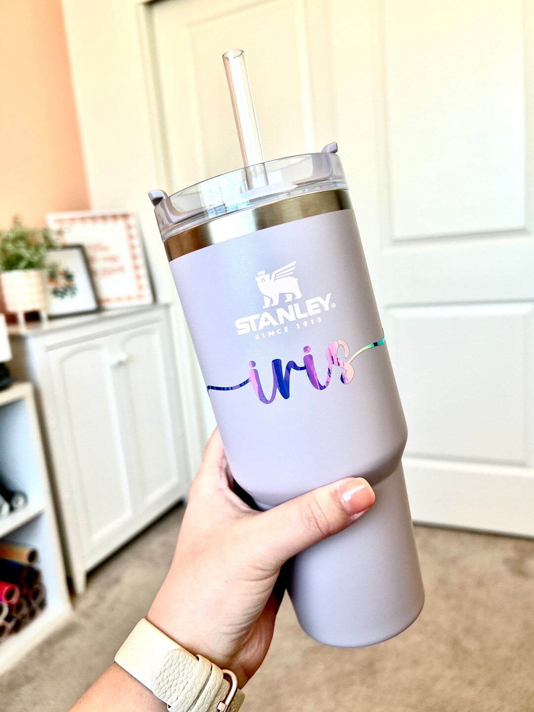 SADIE Font Personalized Name Vinyl Decal // Vinyl Stickers for Water ...