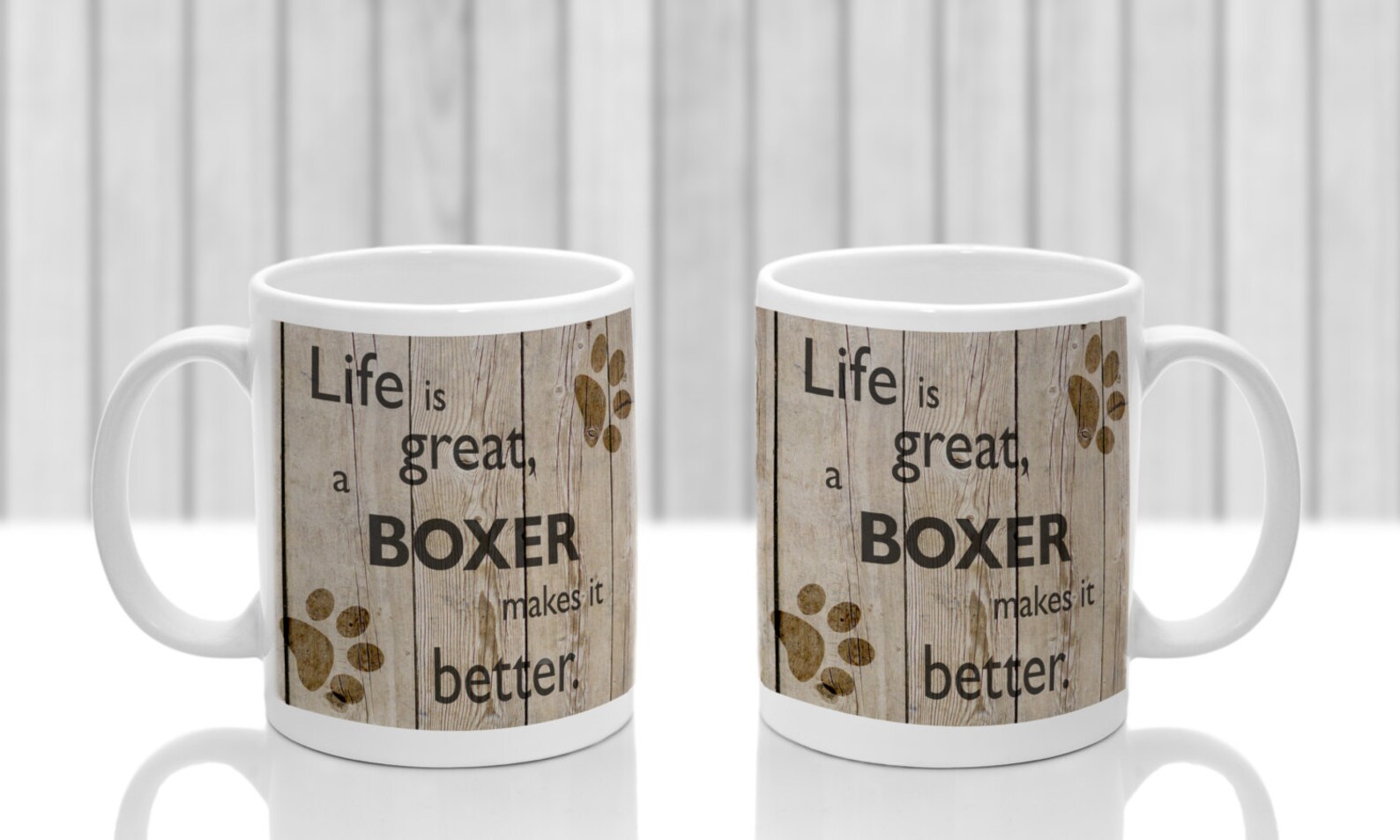 Boxer Dog Mug Boxer Dog Gift Ideal Present for Dog Lover - Etsy
