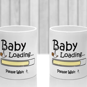 New Mum. Baby Loading Mug Yellow Pregnancy Present or Baby - Etsy