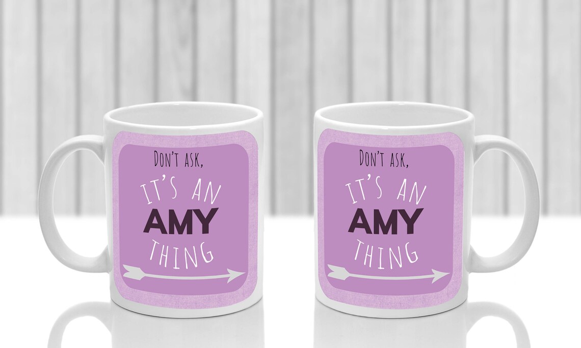 Amy's Mug It's an Amy Thing pink - Etsy
