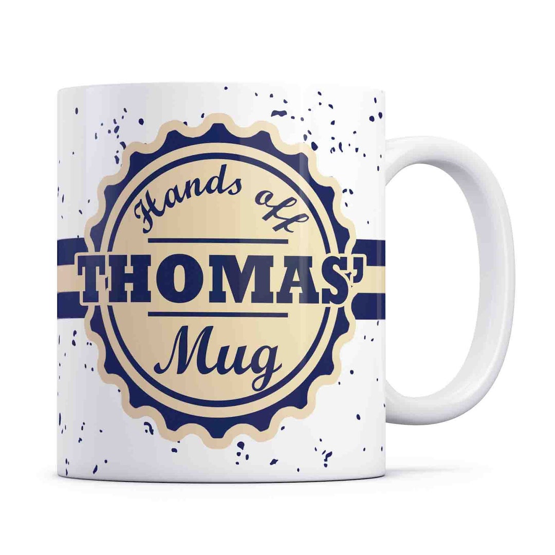 Hands off Thomas' Mug - Funny Coffee Mug for Personal Space - Etsy