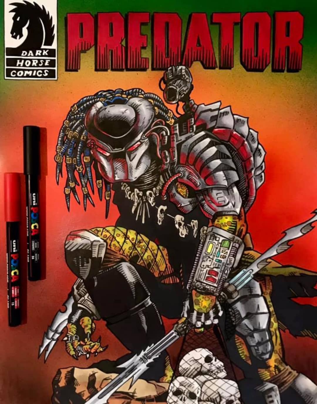 Predator Art Print - Etsy