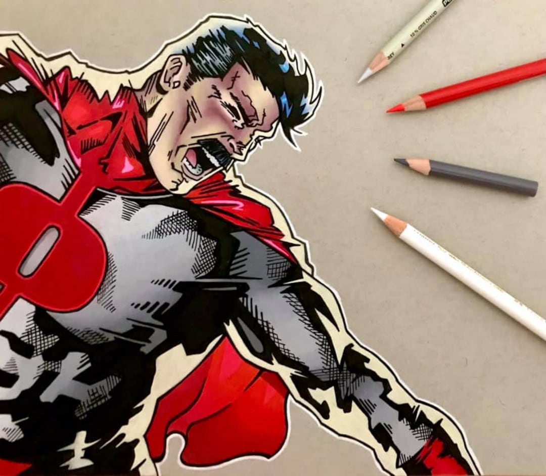 Omni-man / Invincible Art Print - Etsy