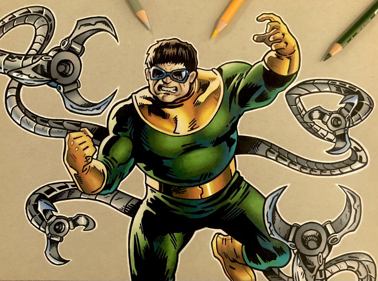 Doc Ock Art Print - Etsy