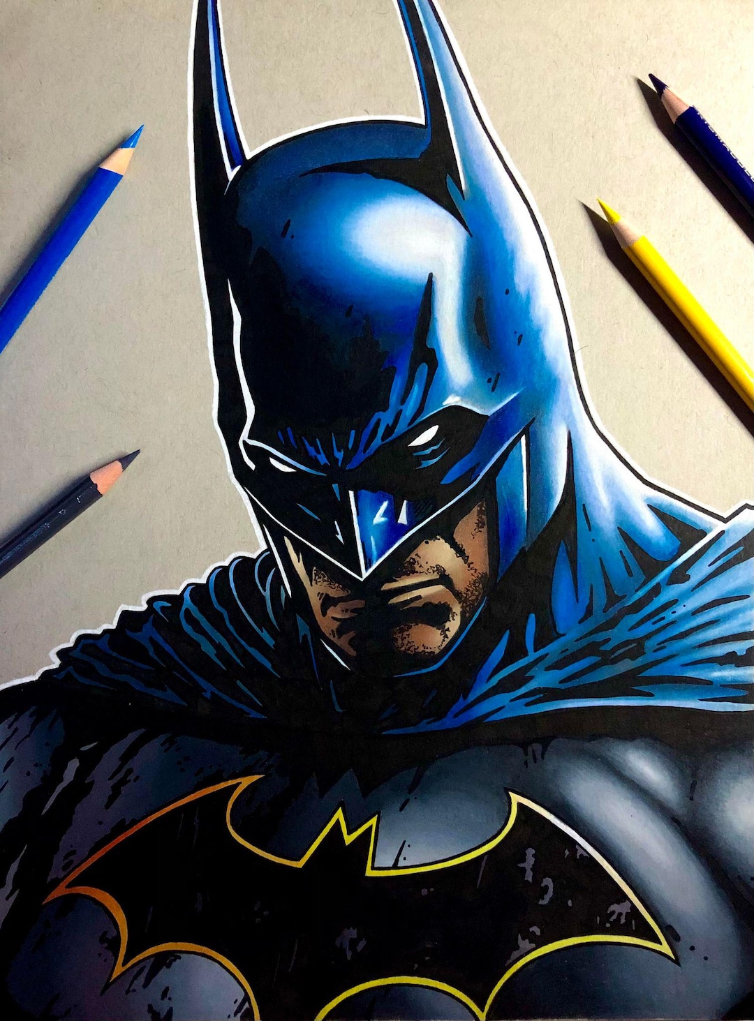 The Batman Art Print - Etsy
