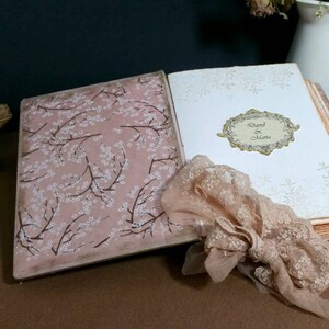 Blush Pink Gold Wedding Guest Book, Rose Quartz Wedding Memory Book ...