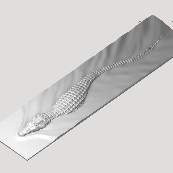 Alligator 3d File Cnc - Etsy