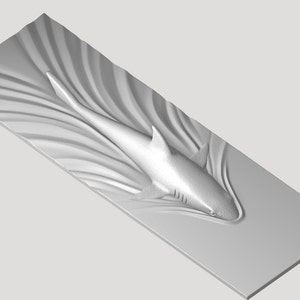 Unique Shark CNC Carving and 3D Printing Model - Instant Download - Etsy