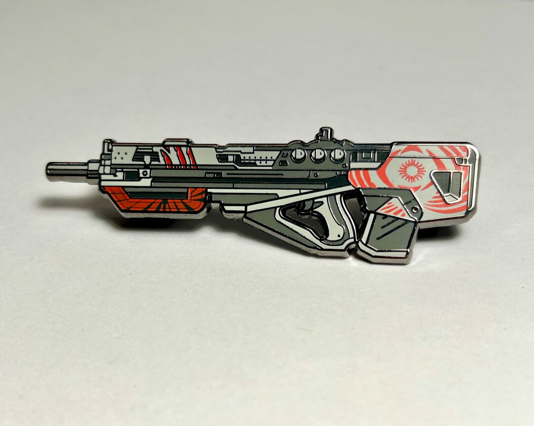 Flawless Pulse Rifle Pin - Etsy
