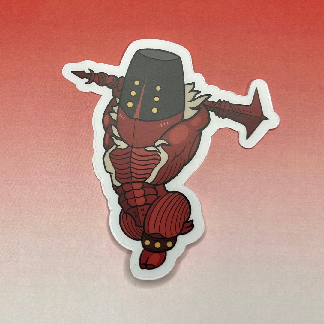 Bulky Raid Boss Sticker - Etsy