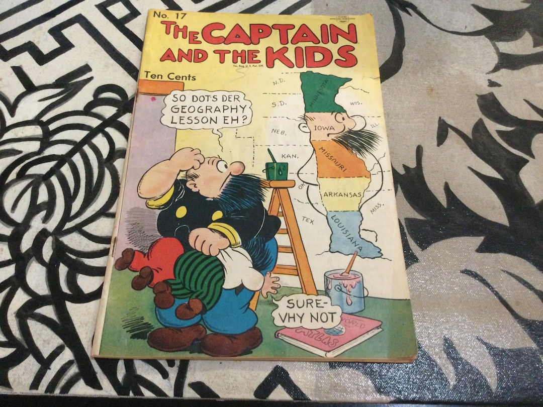 The Captain and the Kid No17 1949 United Feature Syndicate Ten Cents ...
