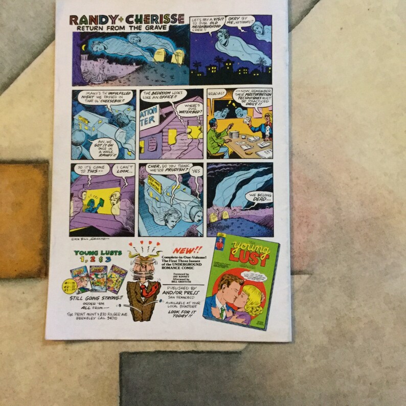 Young Lust 4 1974 Bill Griffith and Jay Kinney the Print Mint Berkeley ...