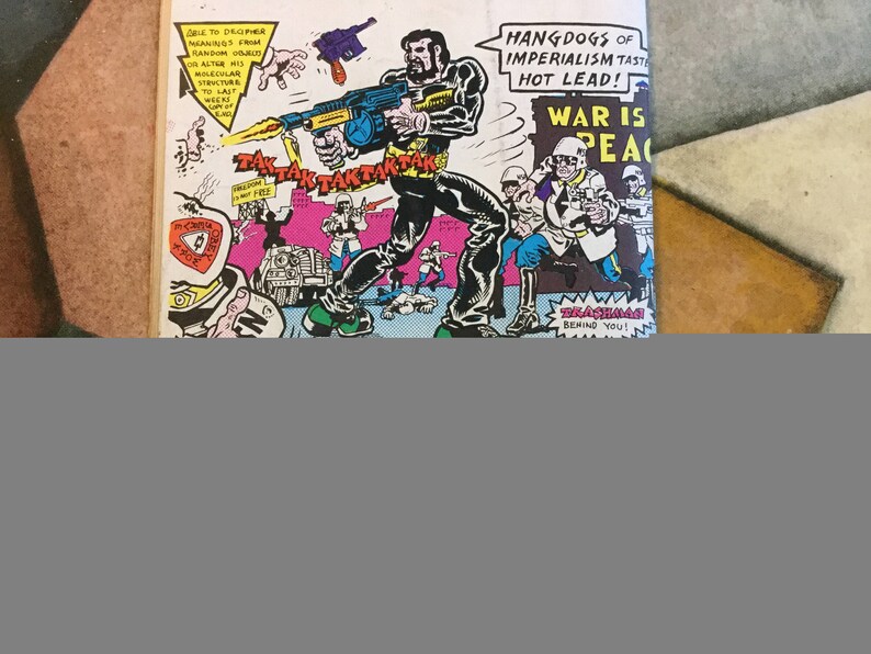 Subvert Comics No 1 Spain Rodriguez 1970 Trashman Beginnings - Etsy