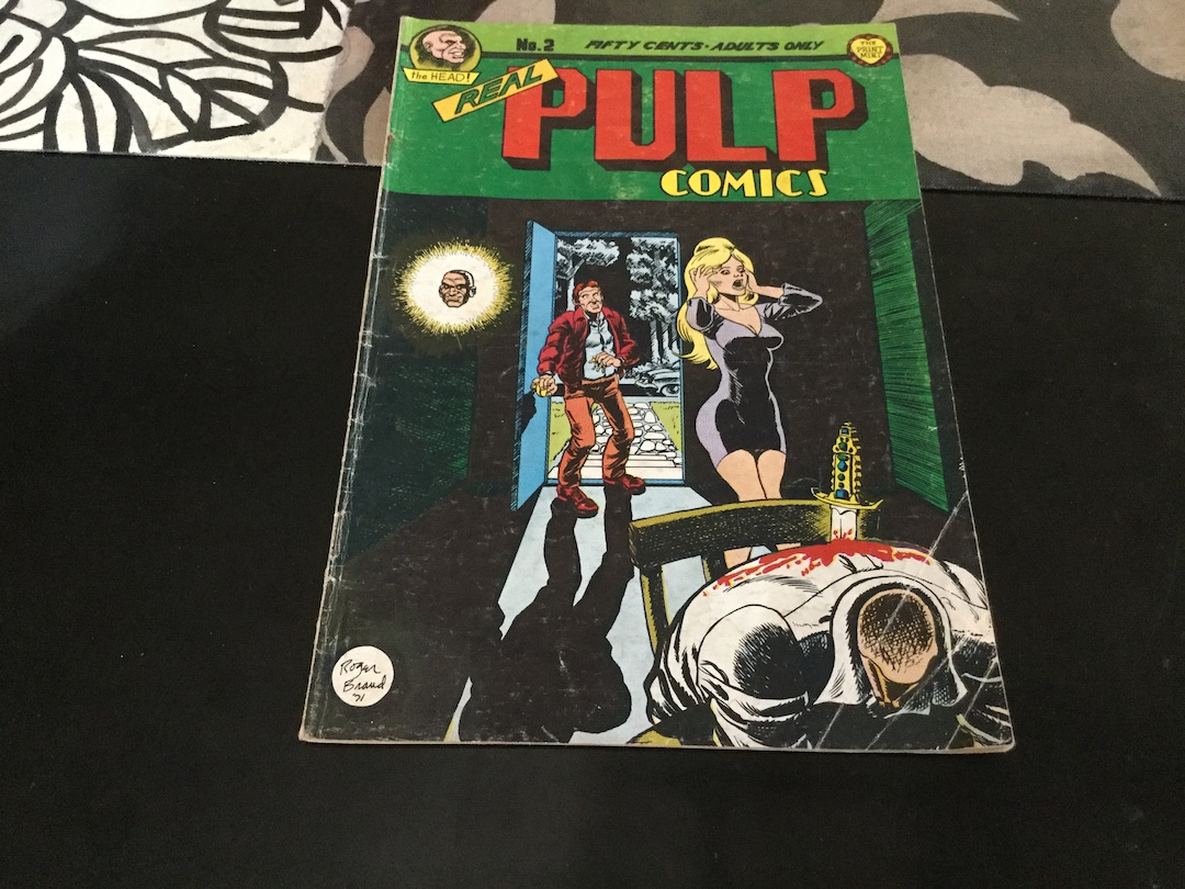 Real Pulp Comics #2 the Print Mint Charles Dallas Bill Griffith S Clay ...