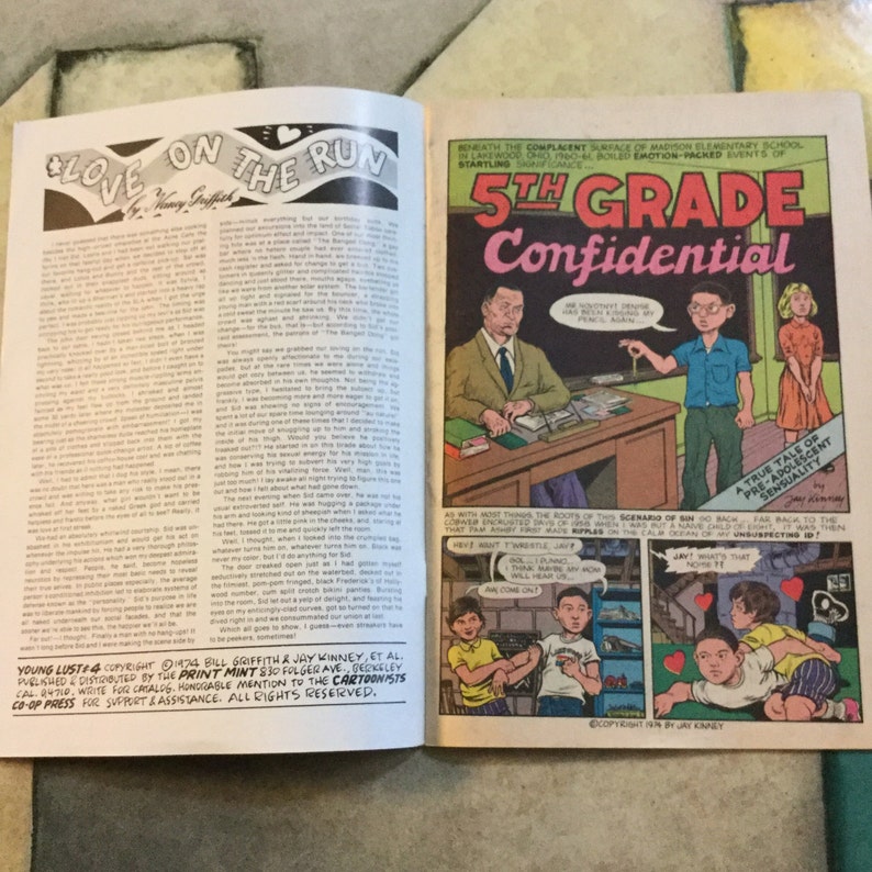 Young Lust 4 1974 Bill Griffith and Jay Kinney the Print Mint Berkeley ...