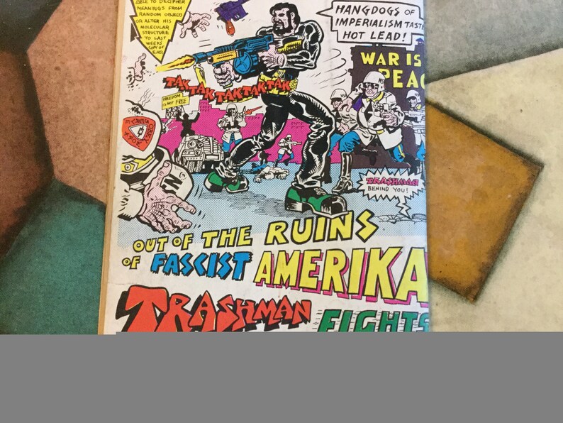 Subvert Comics No 1 Spain Rodriguez 1970 Trashman Beginnings - Etsy
