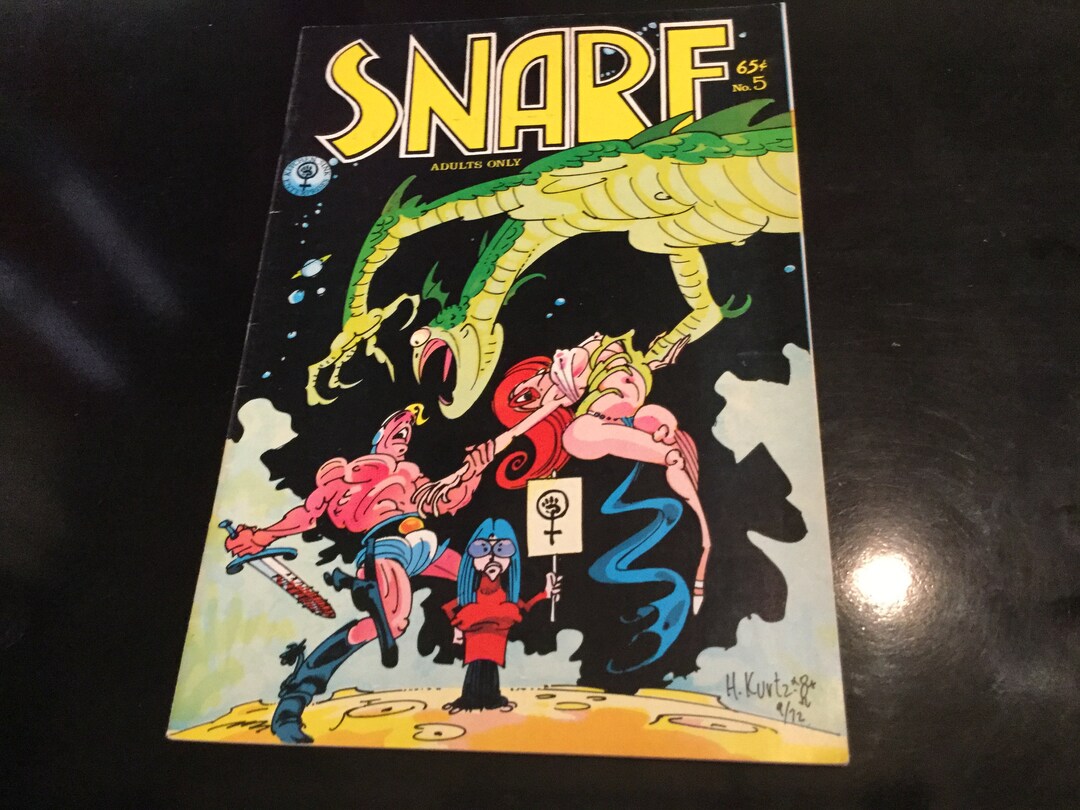 Snarf Vol 1 No 5 1974 Kitchen Sink Enterprises Printing 54321 March ...