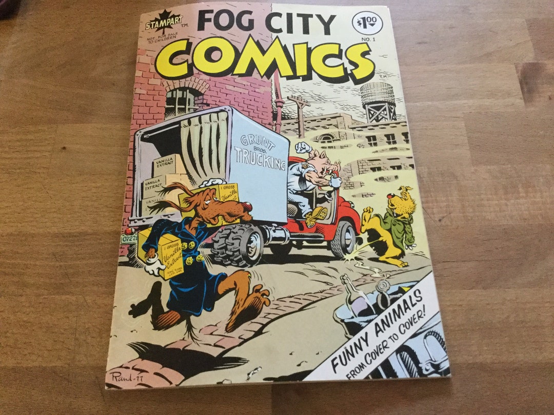 Fog City Comics 1977 Canadian Underground Comix No 1 by Stampart Press ...