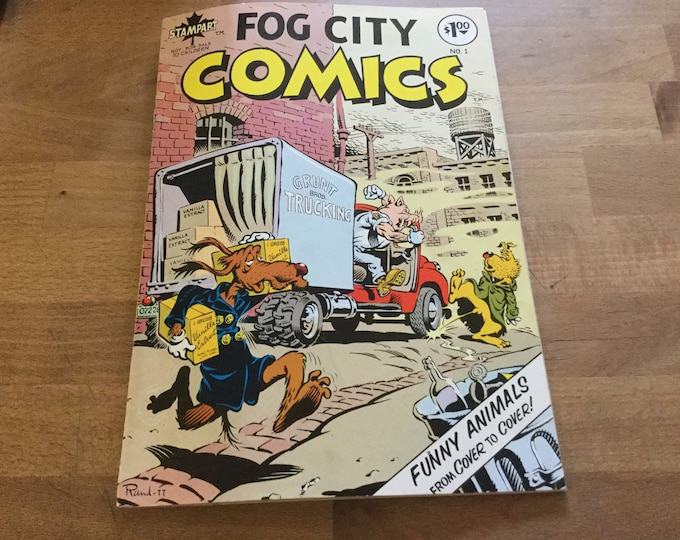 Fog City Comics 1977 Canadian Underground Comix No 1 by Stampart Press ...