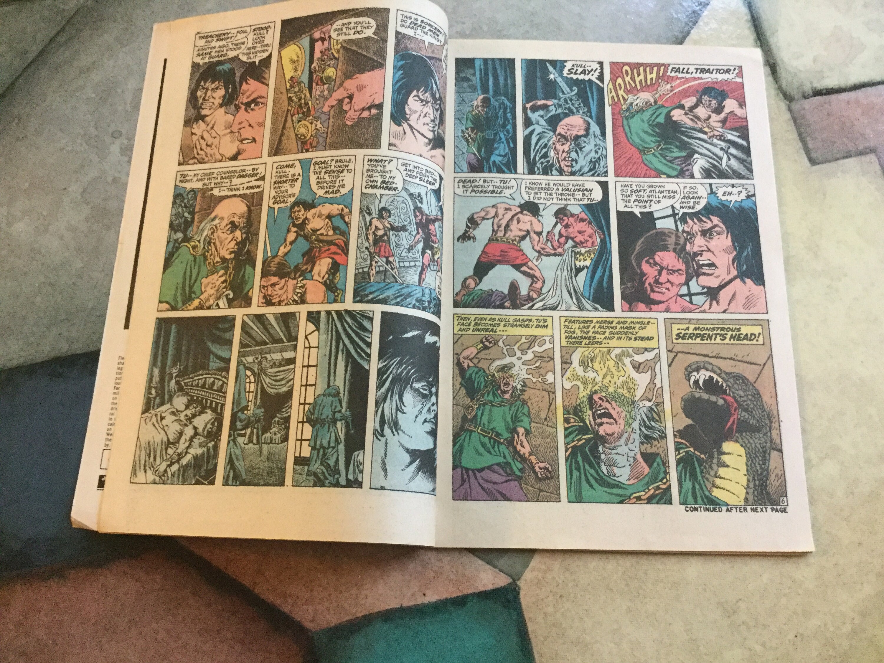 Kull Le Conquérant Vol 1 no 2 1971 Septembre Marie et John Severin ...