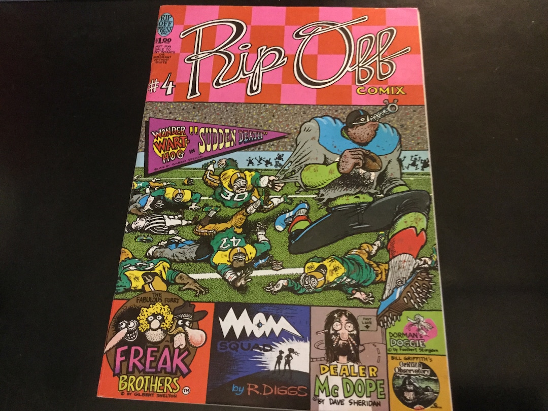 Rip off Comix Vol 1 No 4 Rip off Press - Etsy