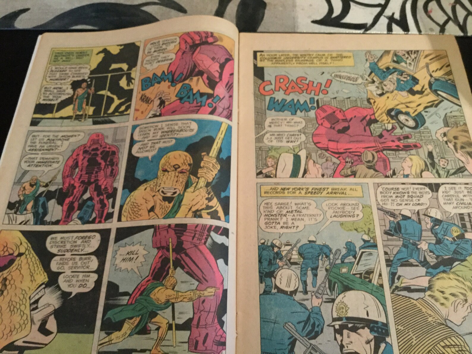 Kobra Vol 1 No1 1976 DC Comics Jack Kirby Steve Sherman Writers Kirby ...