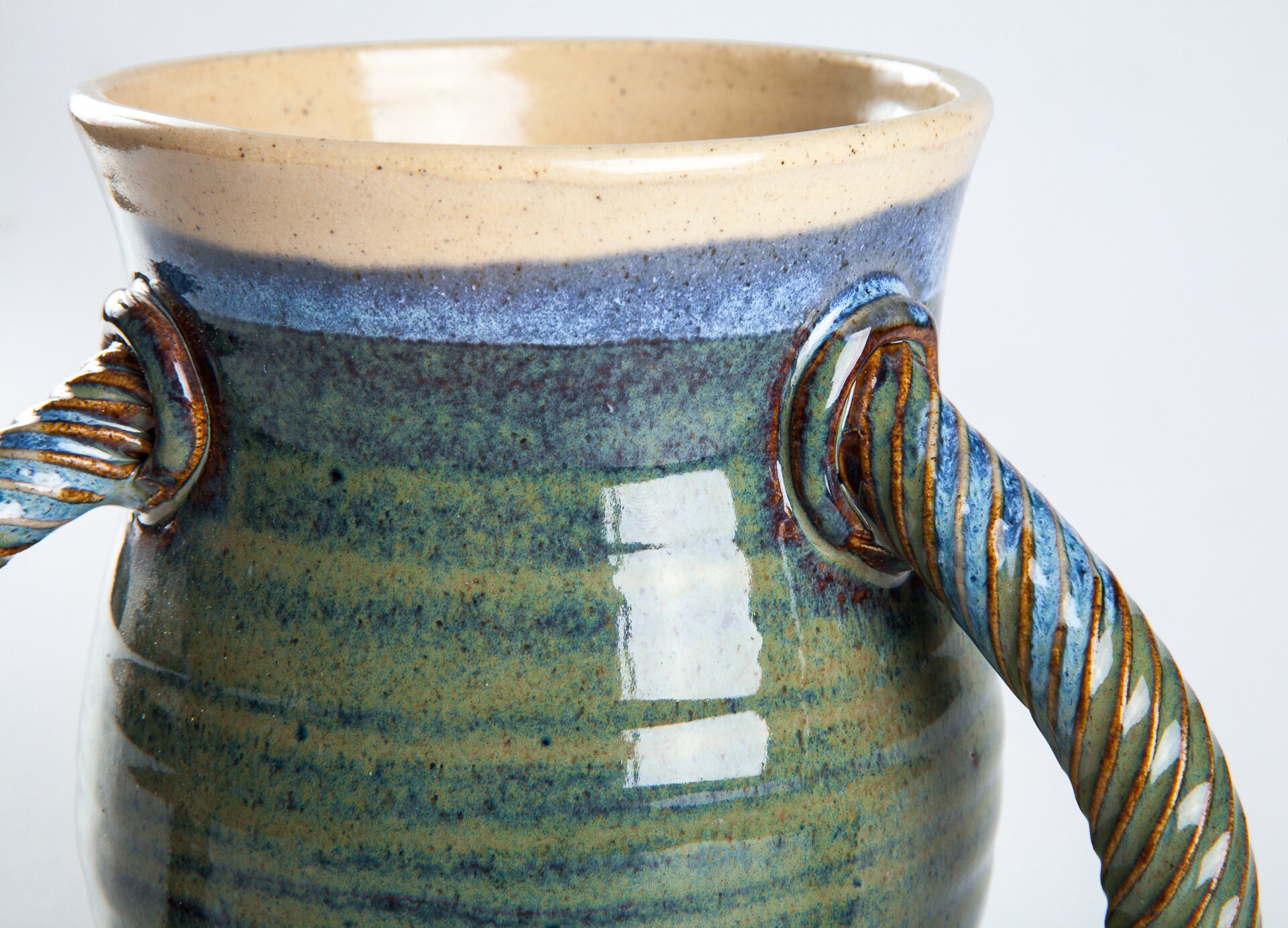 Ceramic Washing Cup Jewish Judaica 2 Handled Cup Hand - Etsy