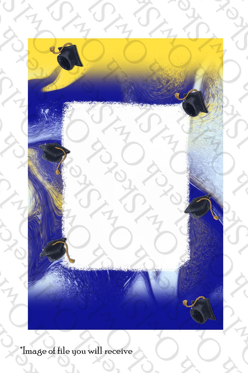 Blue and Yellow School Colors Garden Flag 12x18 Flag - Etsy