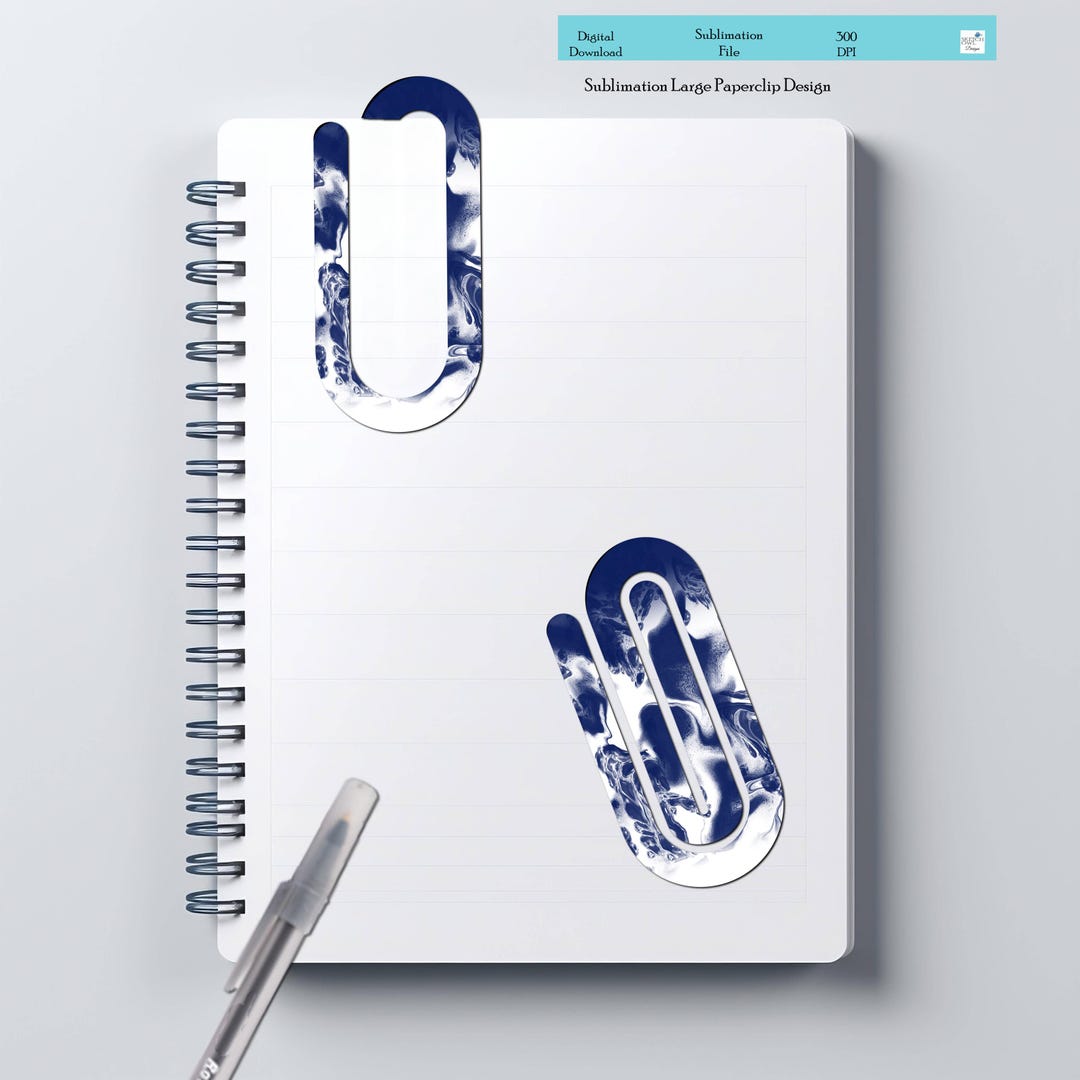 Large Sublimation Paper Clip Design, School Spirit, Great Teacher Gift ...