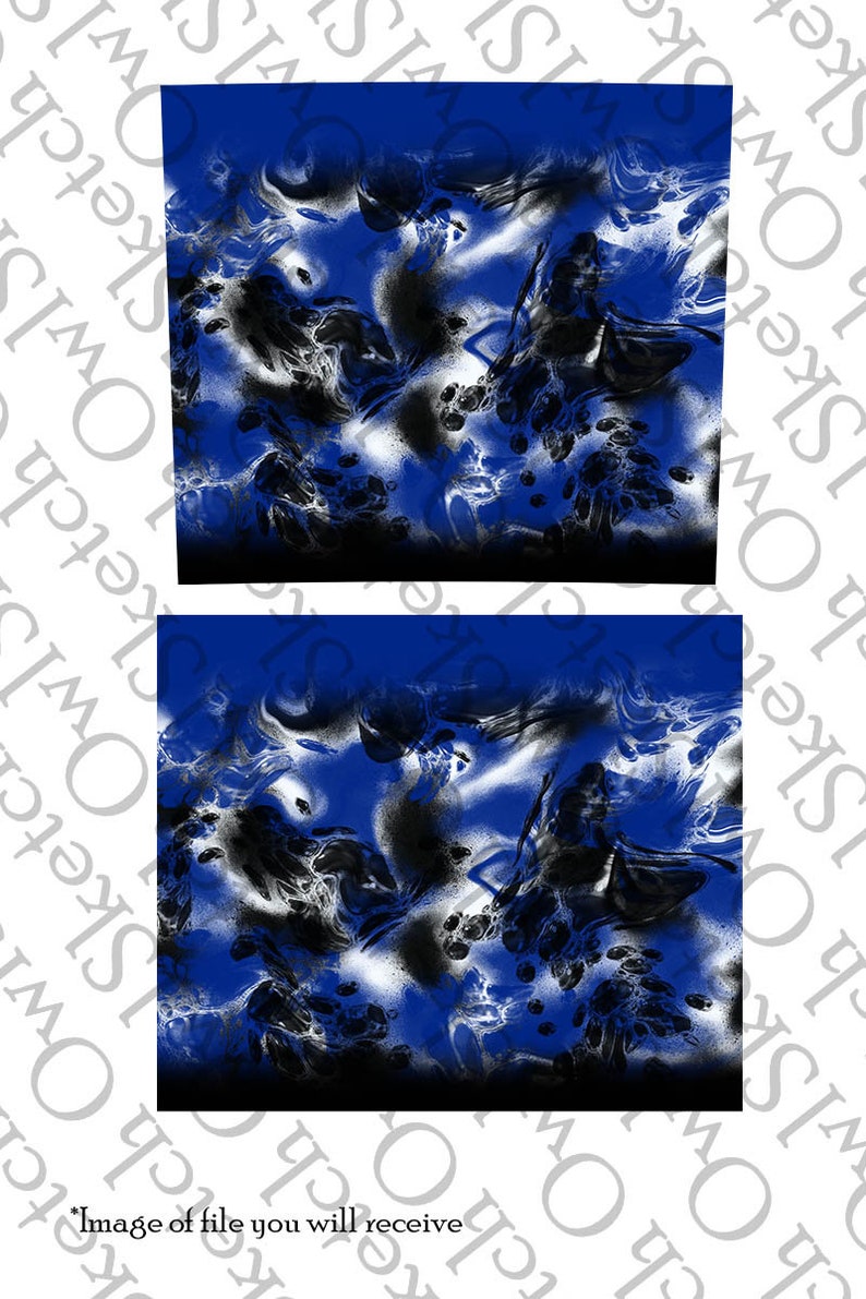 Black and Blue School Colors Tumbler Design, School Tumbler Design ...