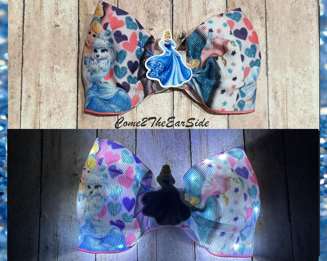 Cinderella Hairbow, Cinderella Bow, Princess Hair Bow, Princess Bow ...