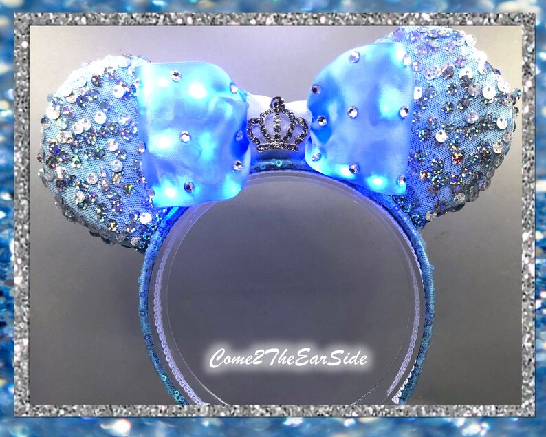 Cinderella Mickey Bedazzled Minnie Rhinestone Mouse - Etsy
