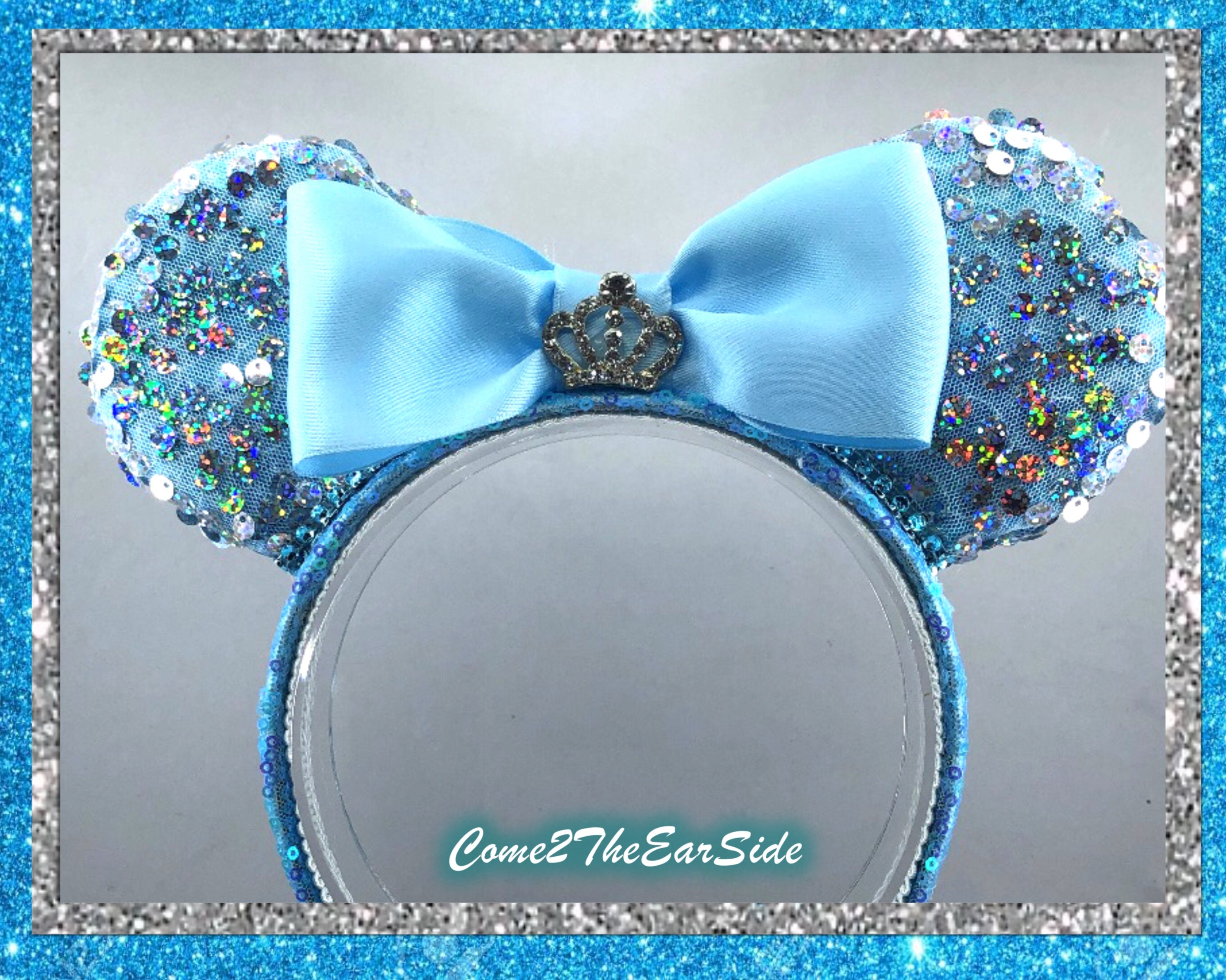 Cinderella Mickey Bedazzled Minnie Rhinestone Mouse - Etsy