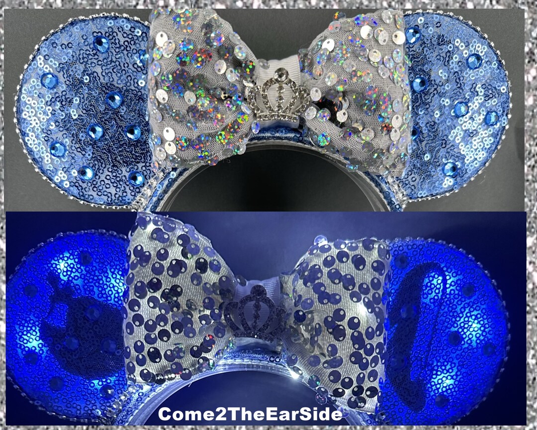 Cinderella Mickey Bedazzled Minnie Rhinestone Mouse - Etsy