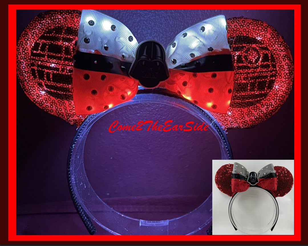 Mickey I Death Star I Minnie I Star Wars I Bedazzled I Sith Lord I ...