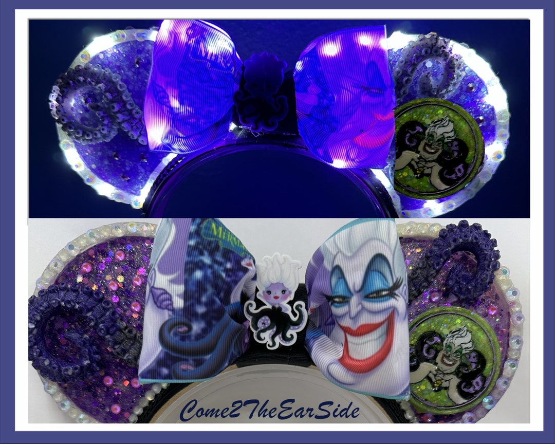 Ursula Inspired Sea Witch, Villain, Mickey, Bedazzled, Minnie ...