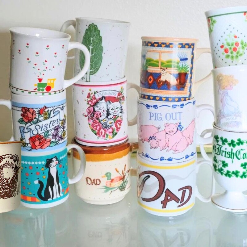 Vintage Coffee Mugs - Etsy