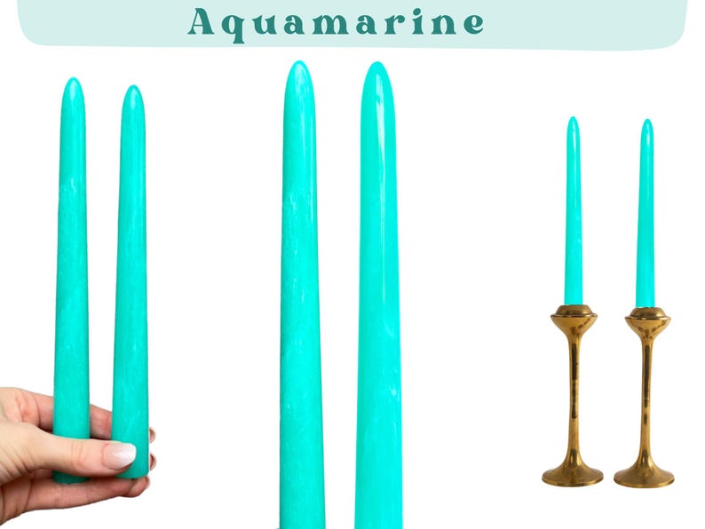 Lucite Candlesticks: Mid-century Modern Retro Decor Handmade - Etsy