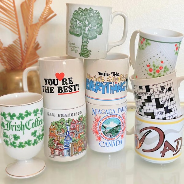 Vintage Coffee Mugs - Etsy