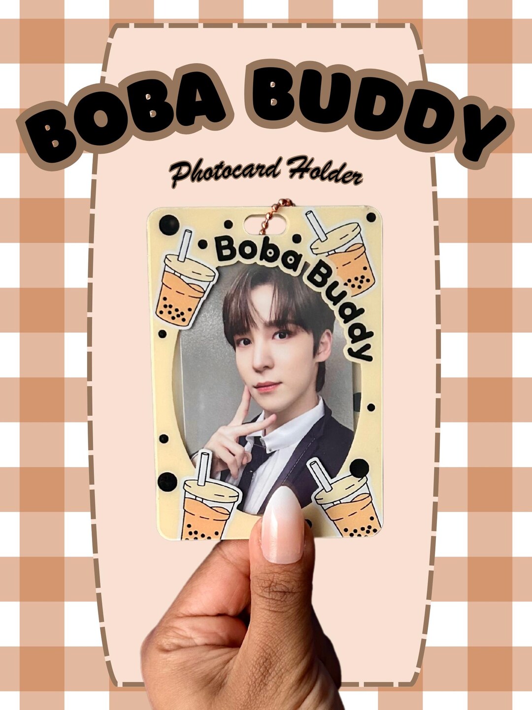 Boba Buddy Photocard Holder - Etsy