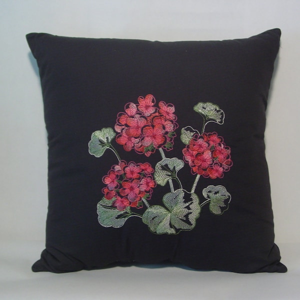Geranium Pillow - Etsy