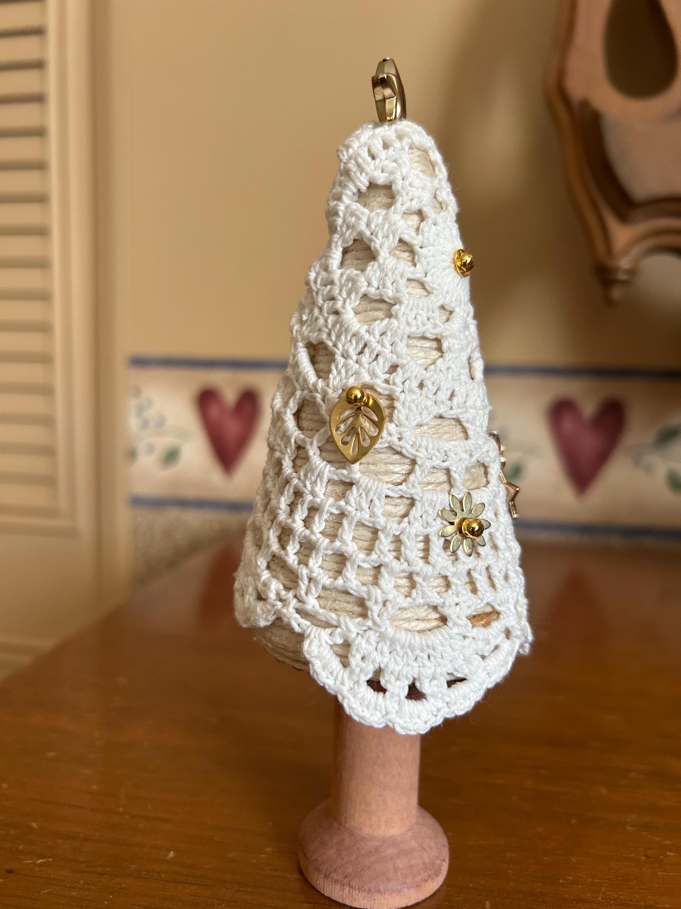 Decorated Doily Trees - Etsy